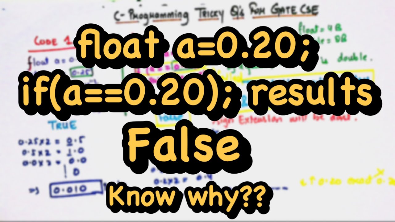 C Programming Tricky Question Gate For Geeks Gate Cse Youtube 2343