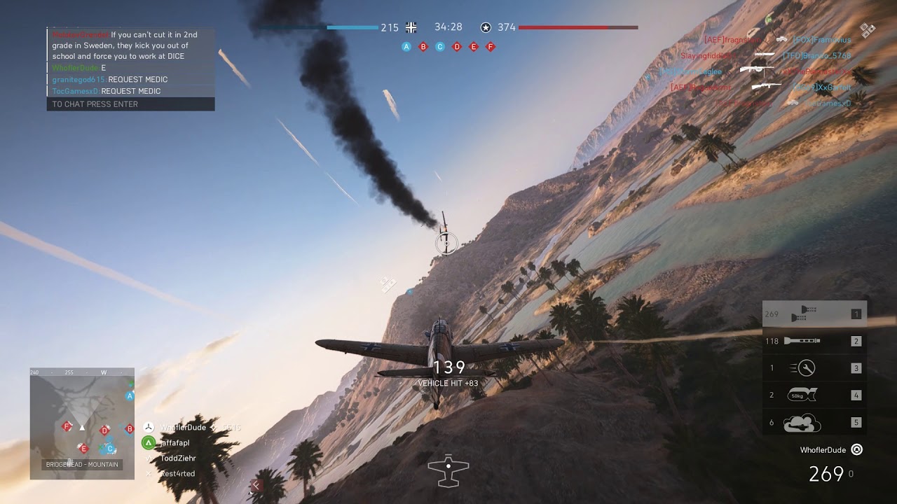 Battlefield V - a semi-decent pilot’s perspective on AA - YouTube