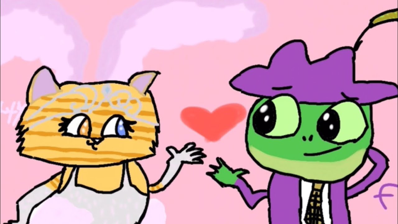 (The masked singer) Frog x Kitty speedpaint - YouTube