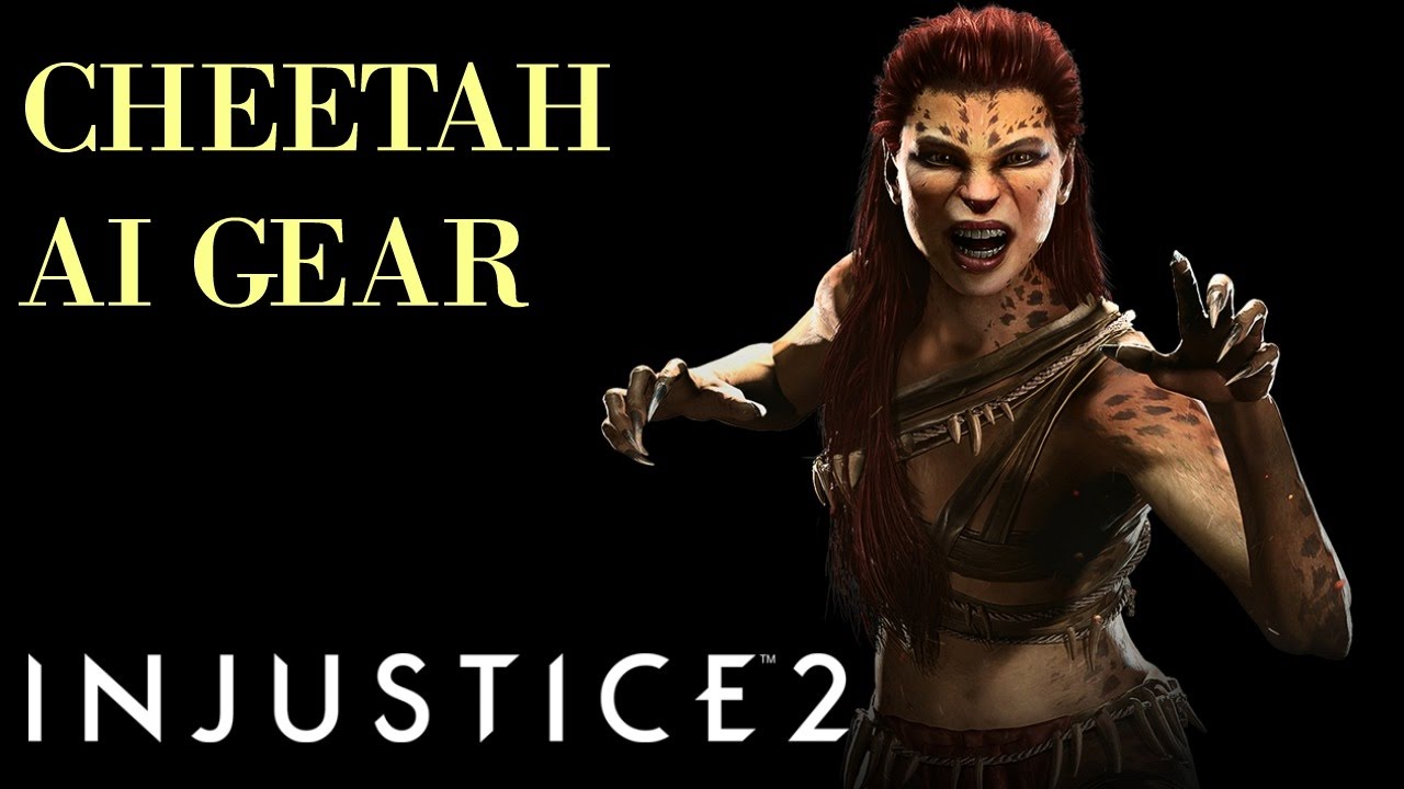 INJUSTICE 2 - Showcasing Cheetah AI Attributes - YouTube
