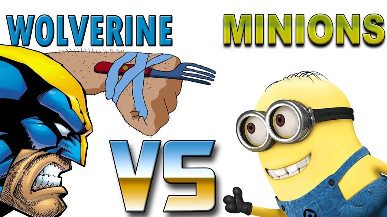 Main Theme (This Old Man) - WOLVERINE VS MINIONS - YouTube