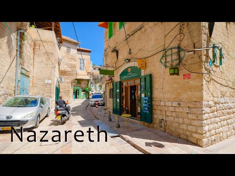 Die alten Straßen von Nazareth. Auf den Spuren Jesu wandeln