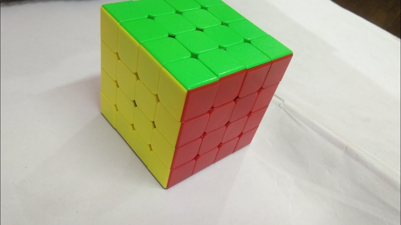 Rubik's cube 4 by 4 - YouTube