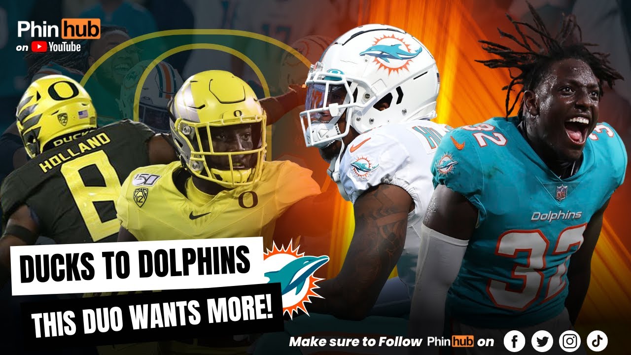 🔥 FROM DUCKS TO DOLPHINS THIS DYNAMIC DUO IS READY TO TAKE ON THE NFL ...
