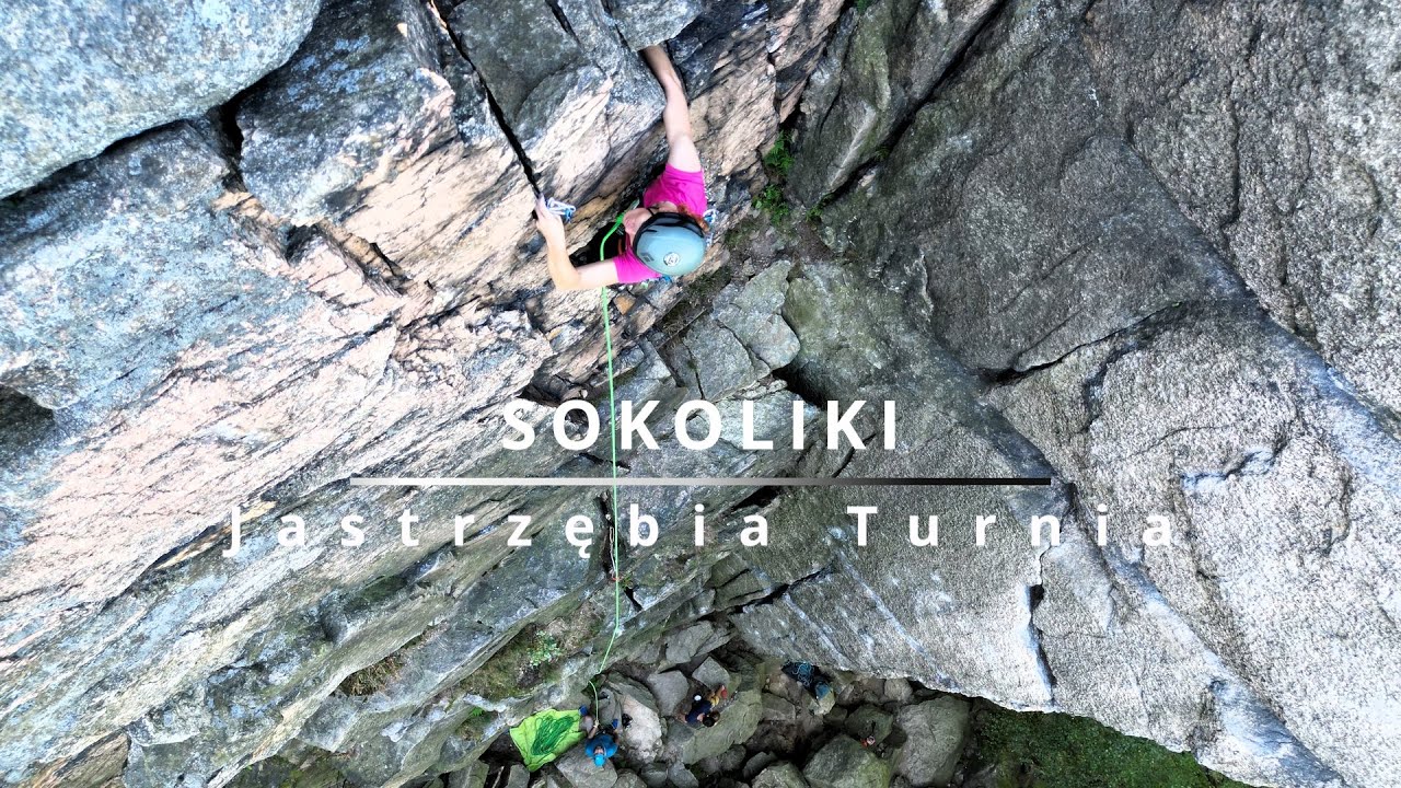 Sokoliki wspinaczka | Jastrzębia Turnia | Ryska Czernera V+ # ...