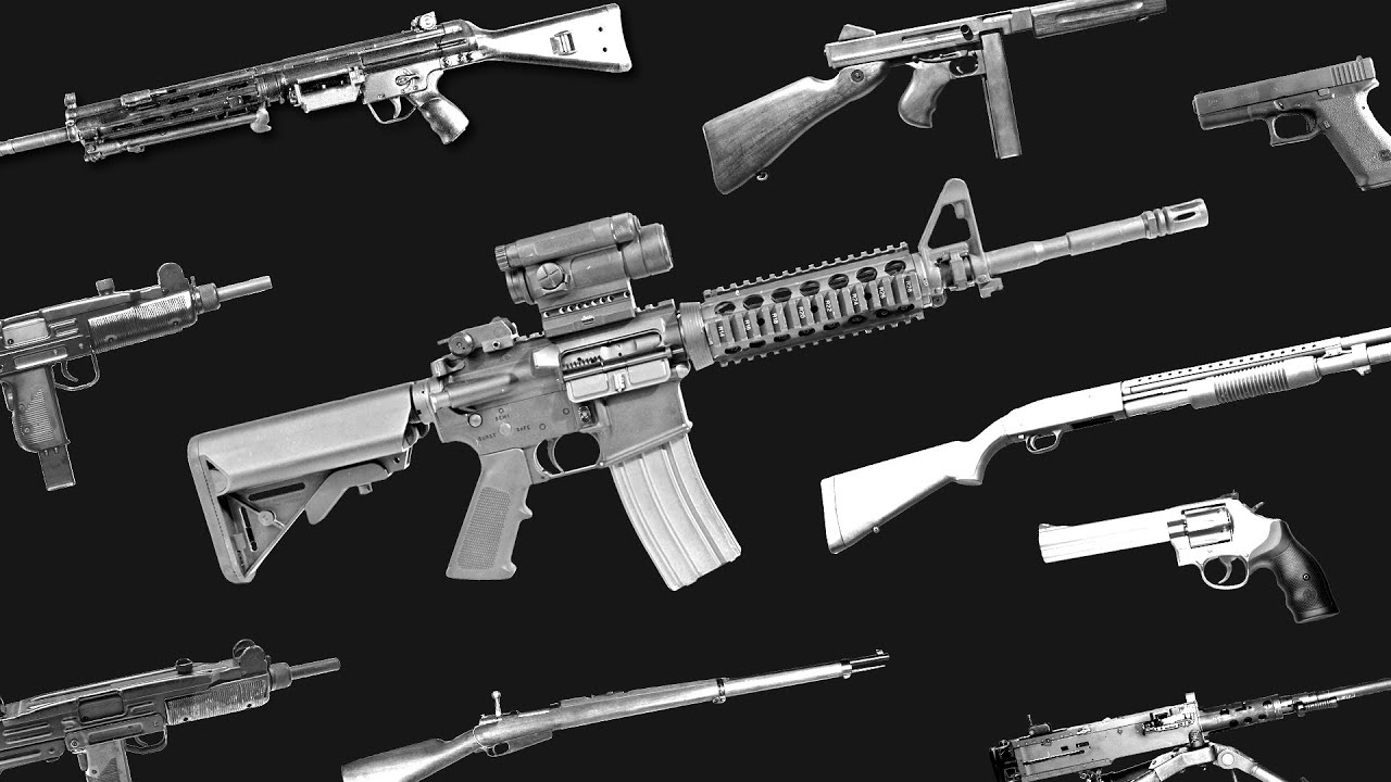 Gun Shot Sounds, 14 Different Weapons - YouTube