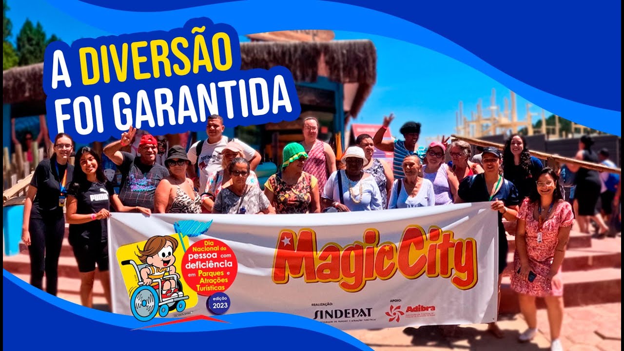 Um dia incrível de sol, alegria e inclusão! ☀💦💙 - DNPD 2023 #MagicCity ...