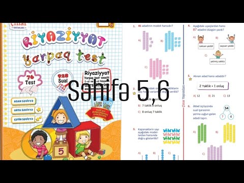 2 ci sinif riyaziyyat yarpaq test səh 5,6
