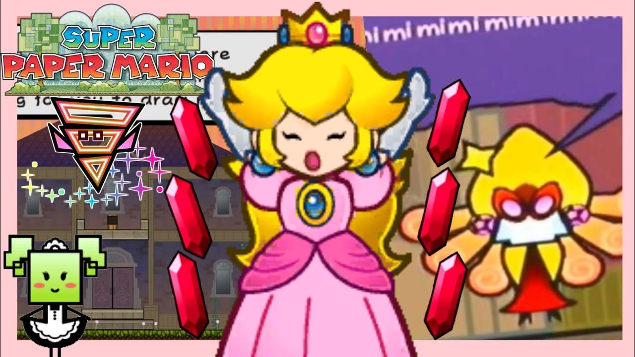 Super Paper Mario - Peach Gameplay #2 - YouTube