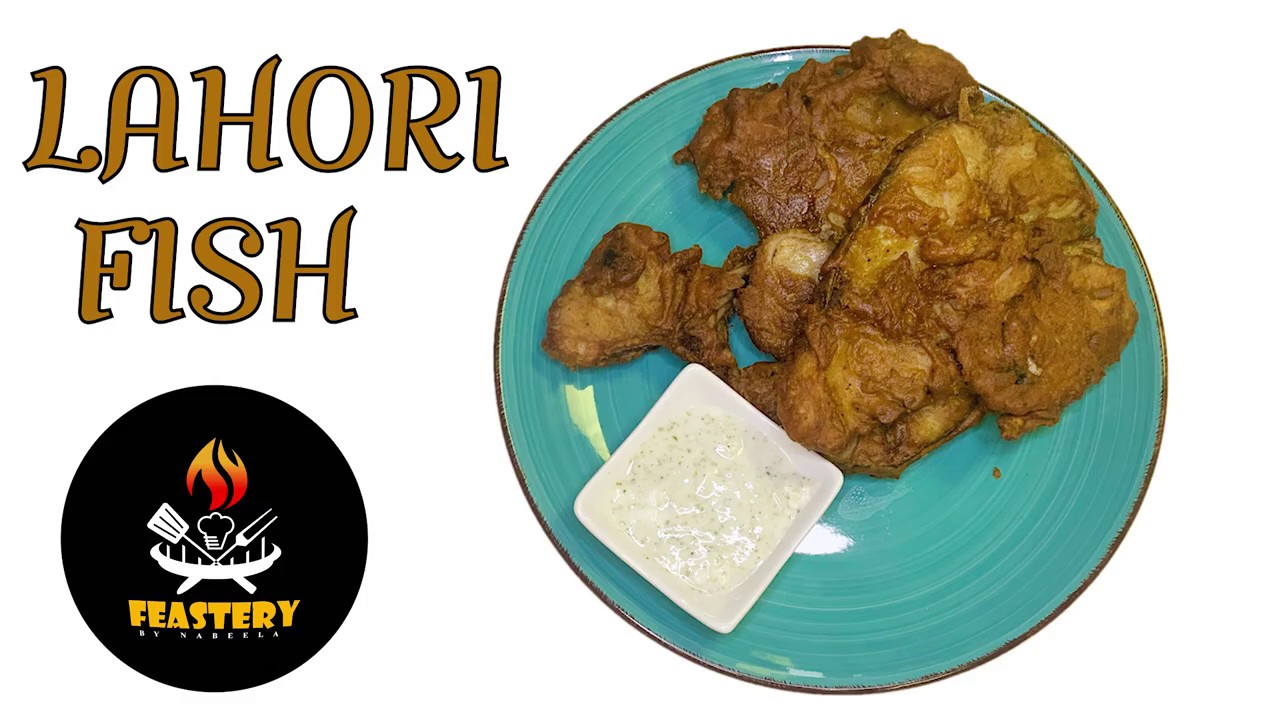 Lahori Fish Fry-Original Recipe By Feastery - YouTube