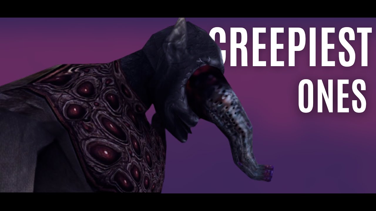 Top 10 Creepiest Creatures in Morrowind - YouTube