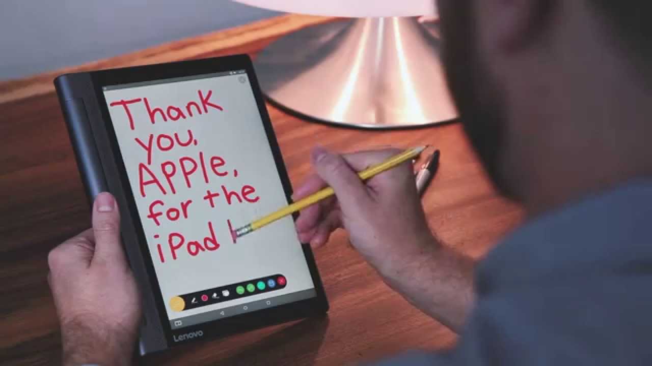 Apple iPad Pro: Thank You. From Lenovo’s YOGA Tab 3 Pro - YouTube