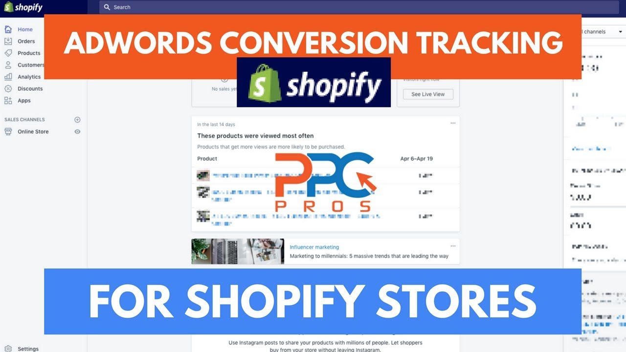 AdWords Conversion Tracking for Shopify Stores - Step by Step Tutorial ...