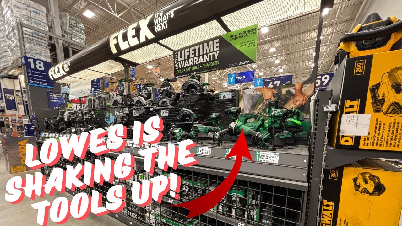 Lowes is SHAKING UP THE TOOL GAME! NEW TOOLS AND DEALS! (BETTER THAN ...