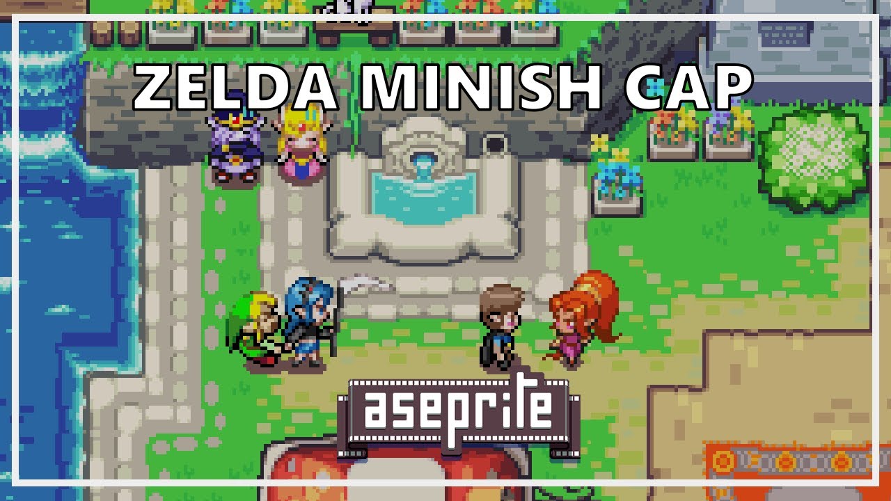 ¡Crea Pixel Art Épico de The Legend Of Zelda: The Minish Cap en Minutos ...