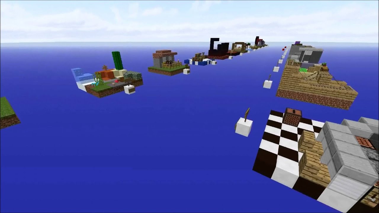 100+ Speed Builder Creations! - Mineplex Map!! - YouTube