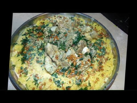 Jordanian Traditional Mansaf (منسف)