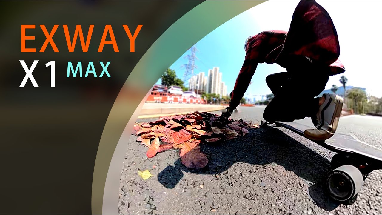 Exway X1 Max Riot Electric Skateboard - YouTube