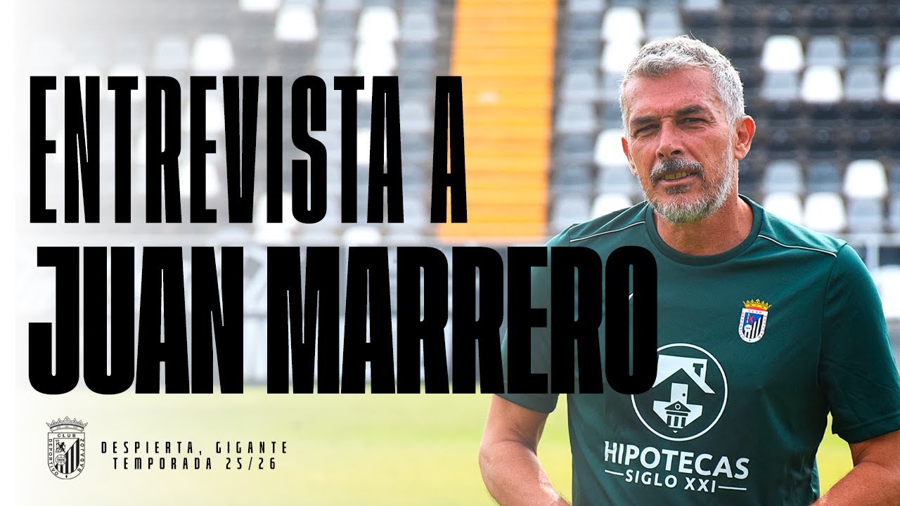 Entrevista a Juan Marrero - Temporada 2025/2026 - YouTube