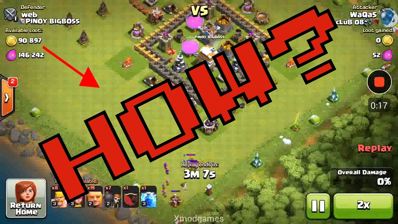 How To Attack On CoC (Latest Strategy)- Clash of Clans Online Mobile ...