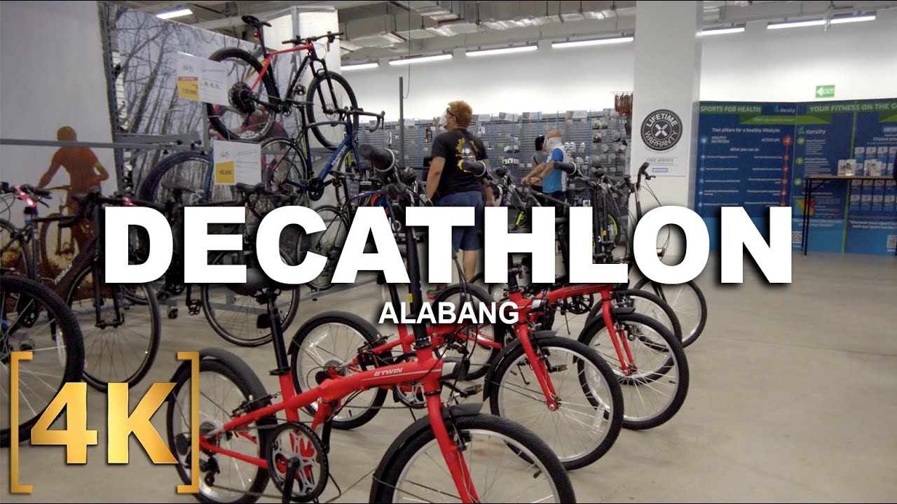Quick tour inside Decathlon Alabang | Tours From Home TV | Muntinlupa ...