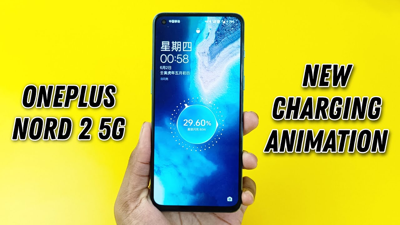 New Charging Animation For OnePlus Nord 2 5G - YouTube