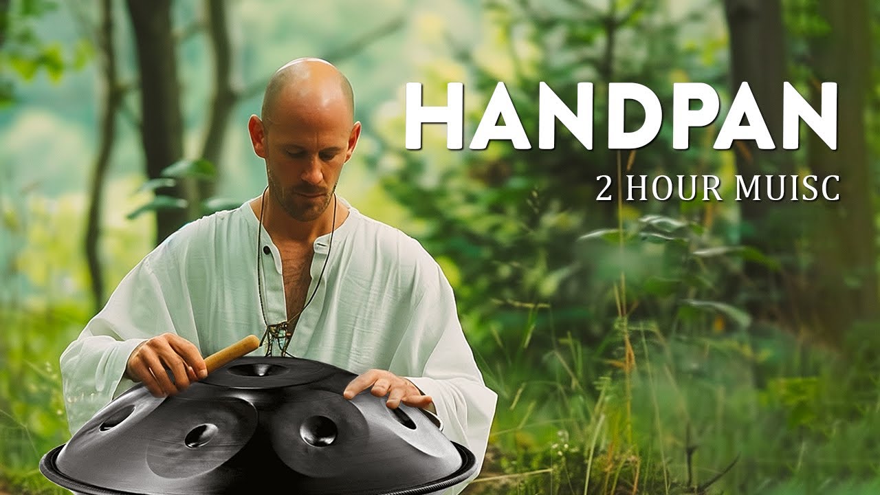 Tranquility | 2 Hour Handpan Music - Peaceful Handpan | Relaxing Hang ...
