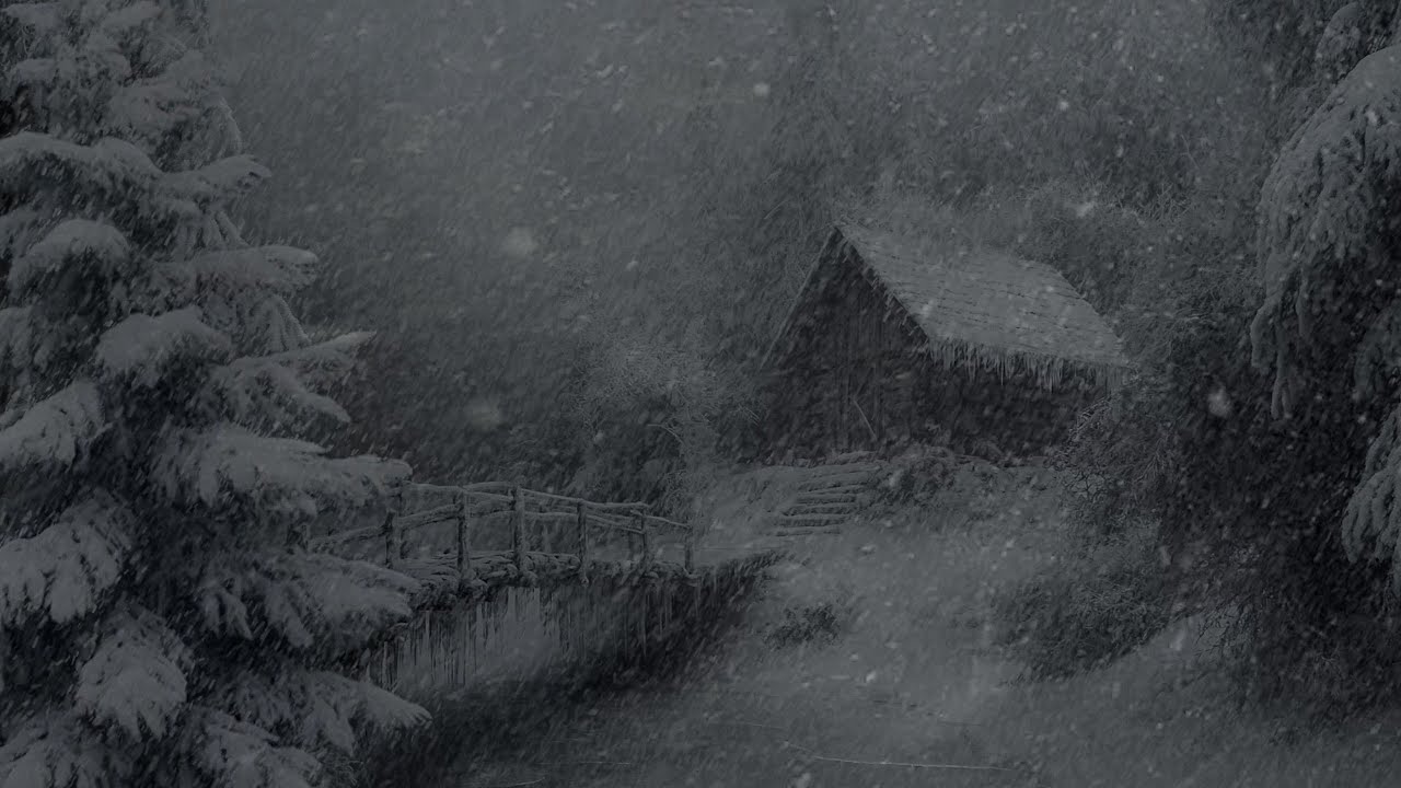 Winter ASMR: 8-Hour Snowstorm Sounds to Relax, Unwind & Fall Asleep ...