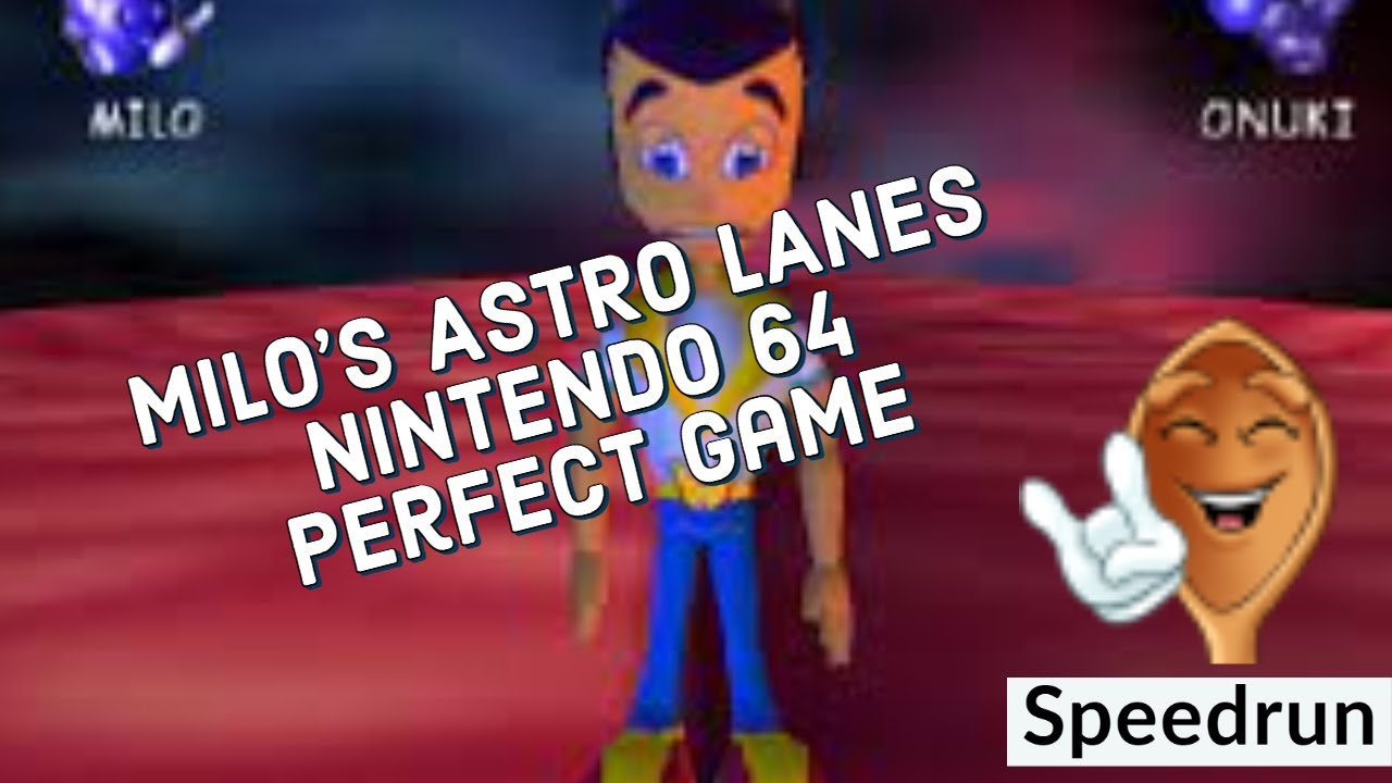 Milo's Astro Lanes | Nintendo 64 | Perfect Game - YouTube