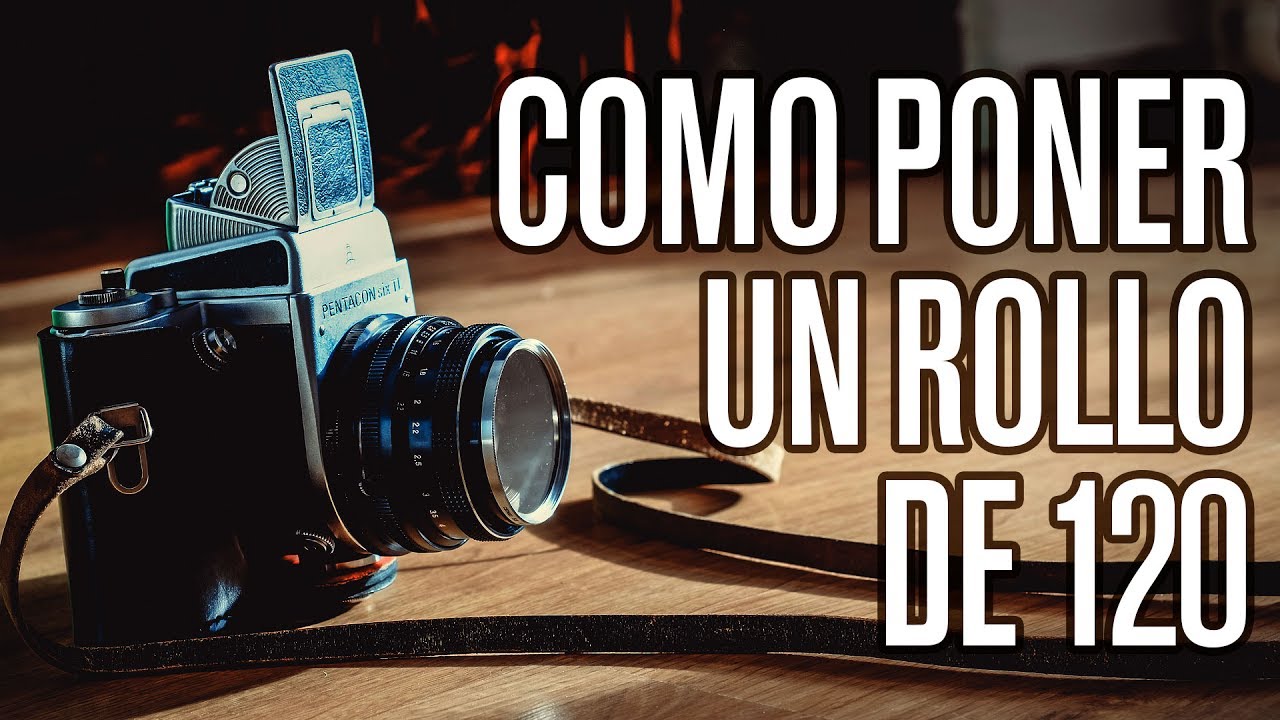 Como poner el rollo de 120 en cámaras de medio formato - Hiperfocal ...