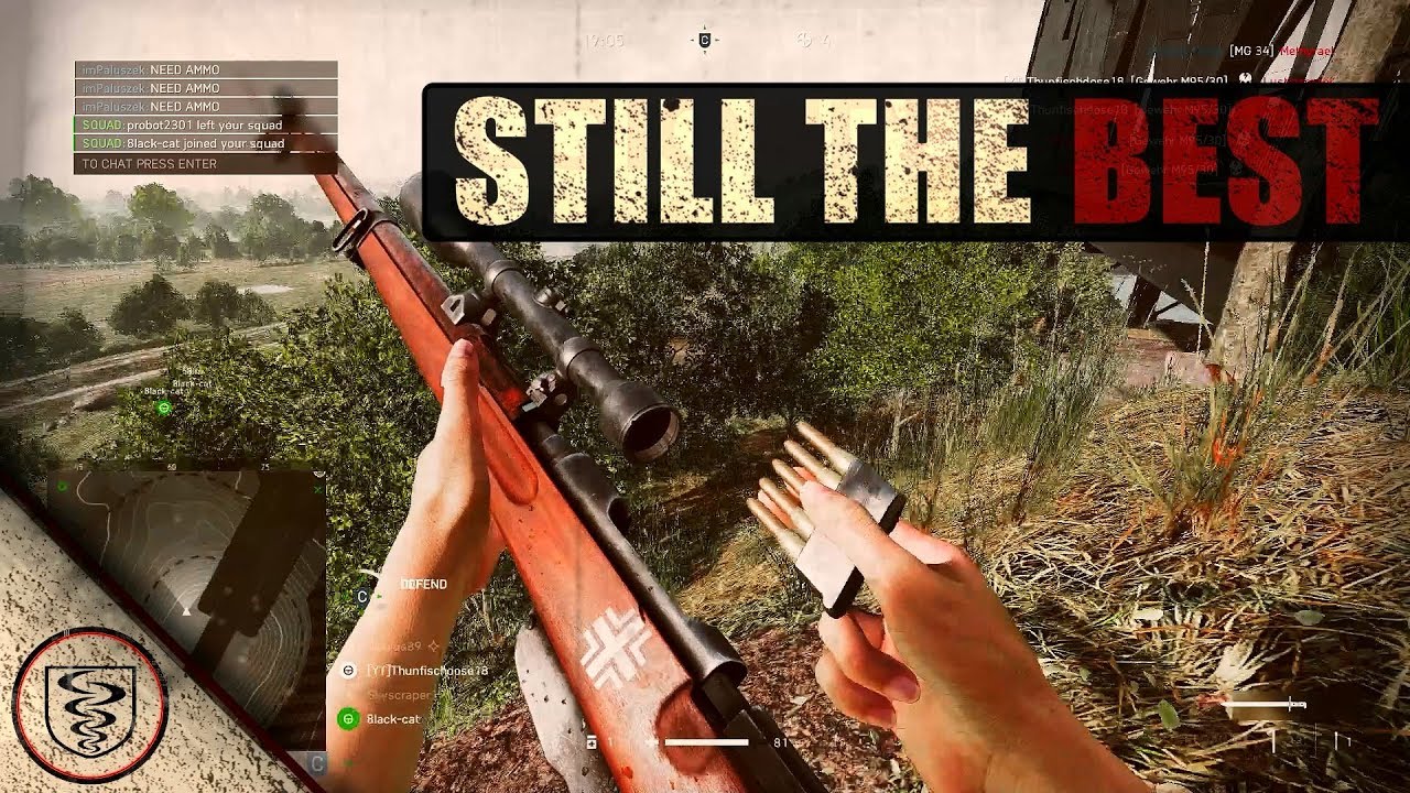 M.95: Best Rifle in BFV | Sniper Highlights | PC - YouTube