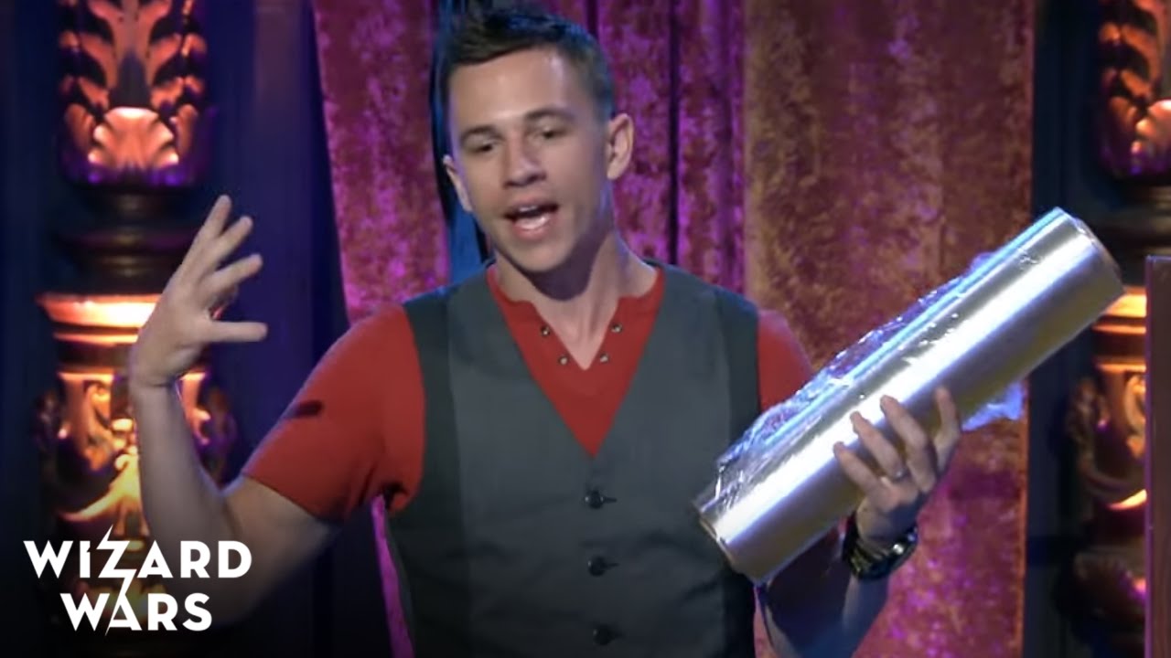 Wizard Wars Trick: Saran Wrap Switch | SYFY - YouTube