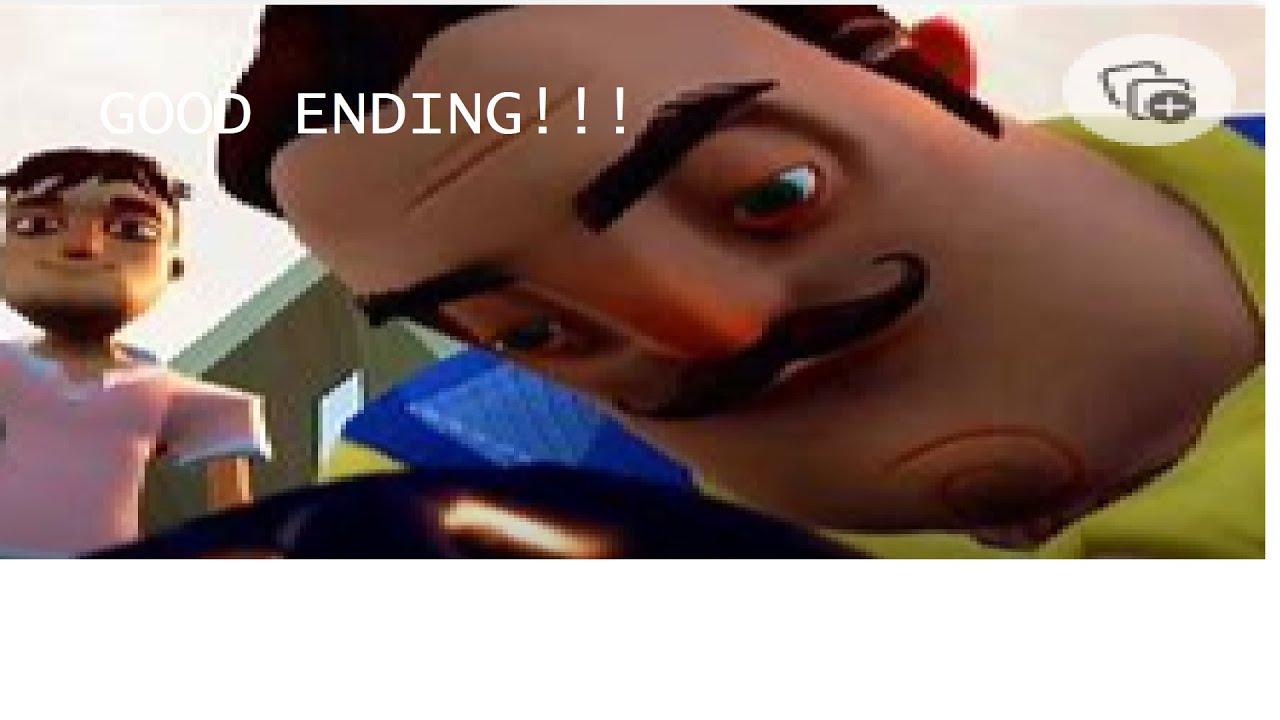 Hello Neighbor Hide And Seek Good Ending!!! (Mya Saved!) - YouTube