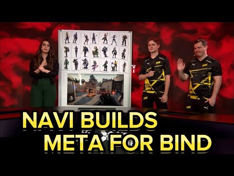 NAVI Valorant Shao & ANGE1 Pick Meta for Bind | VCT EMEA - YouTube