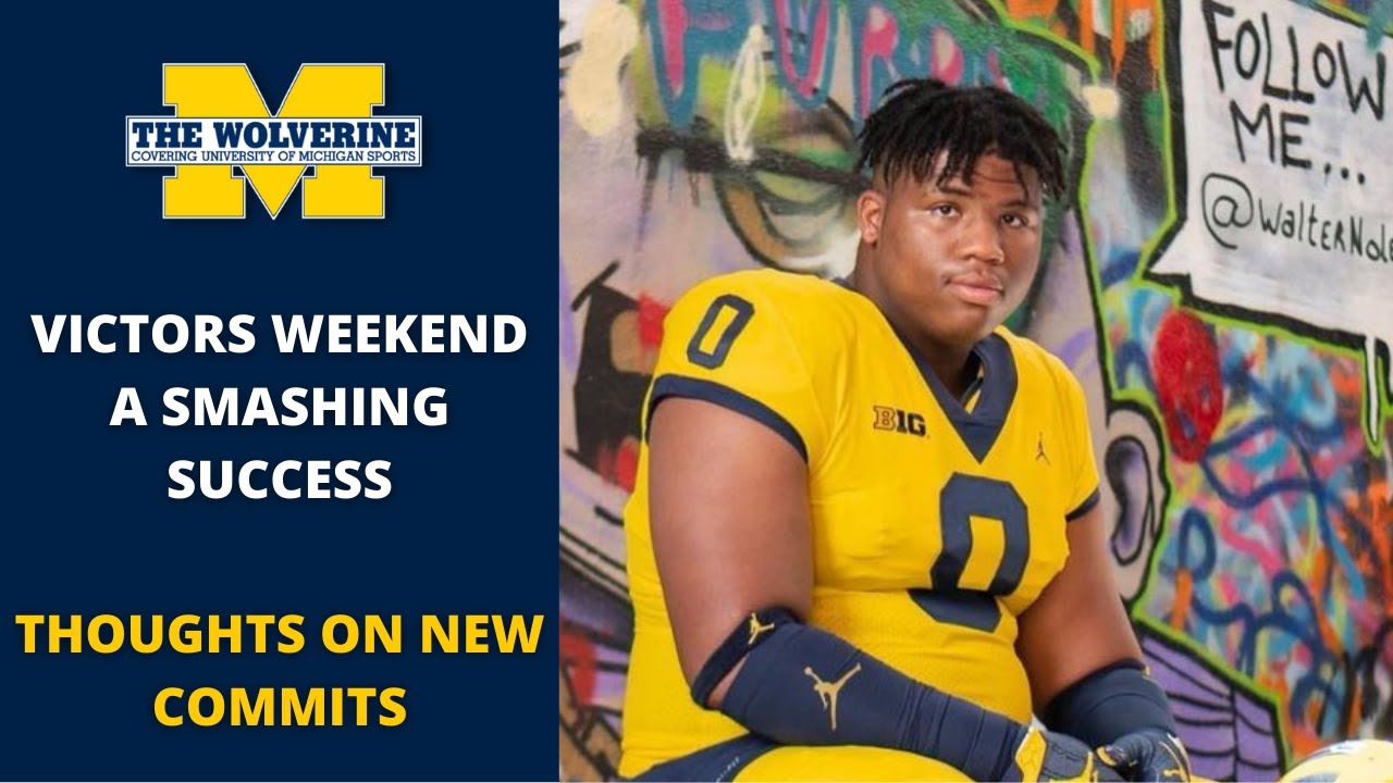 Recapping A LOADED 'Victors Weekend' | More Michigan Football Recruiting Intel - YouTube