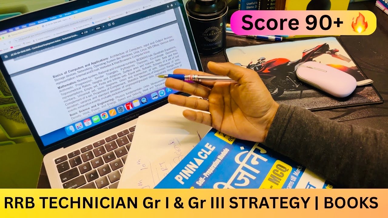 RRB Technician Gr I and III Best Strategy | Books | Science कहाँ से ...