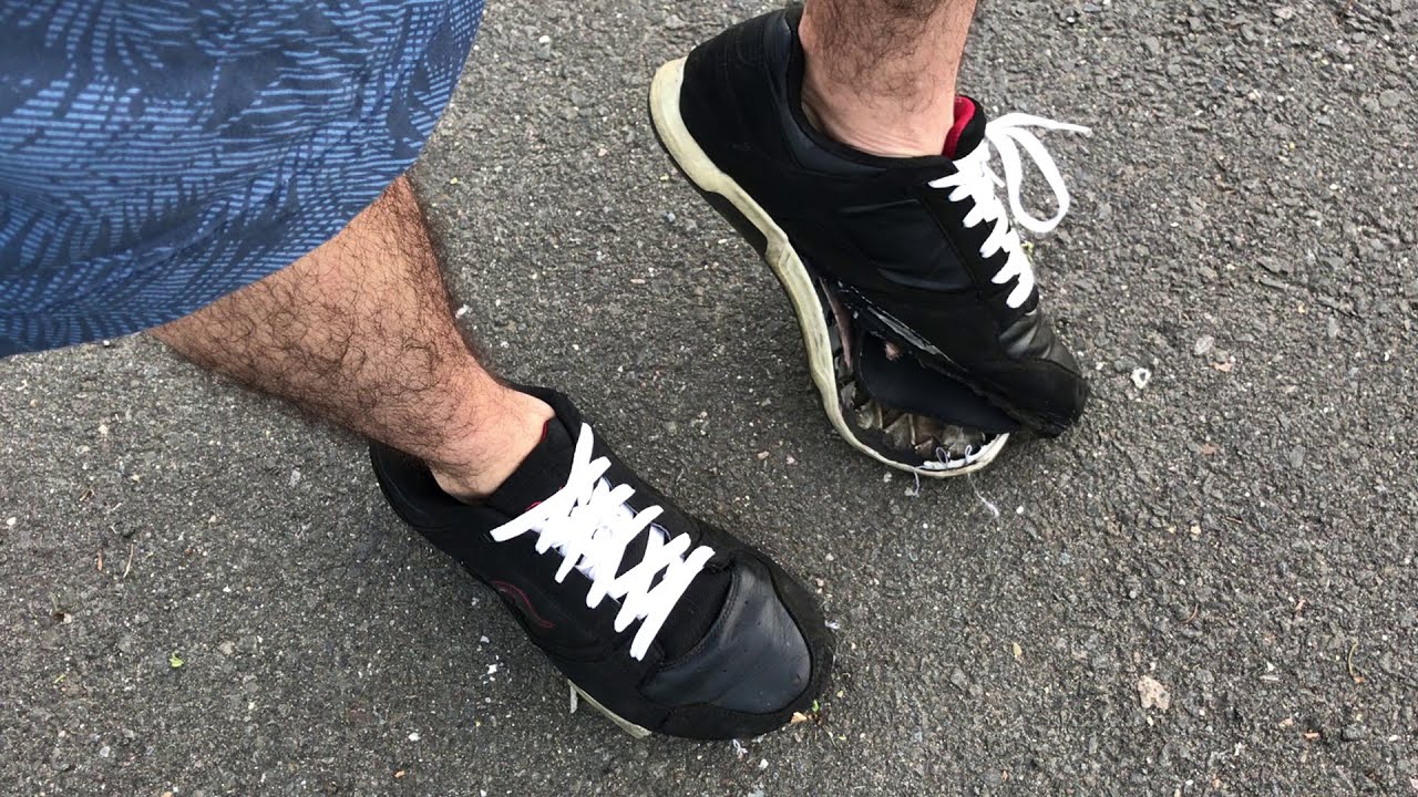 Taking A Walk In My Friend’s Vintage Adio Bam Skateboarding Shoes-2 ...