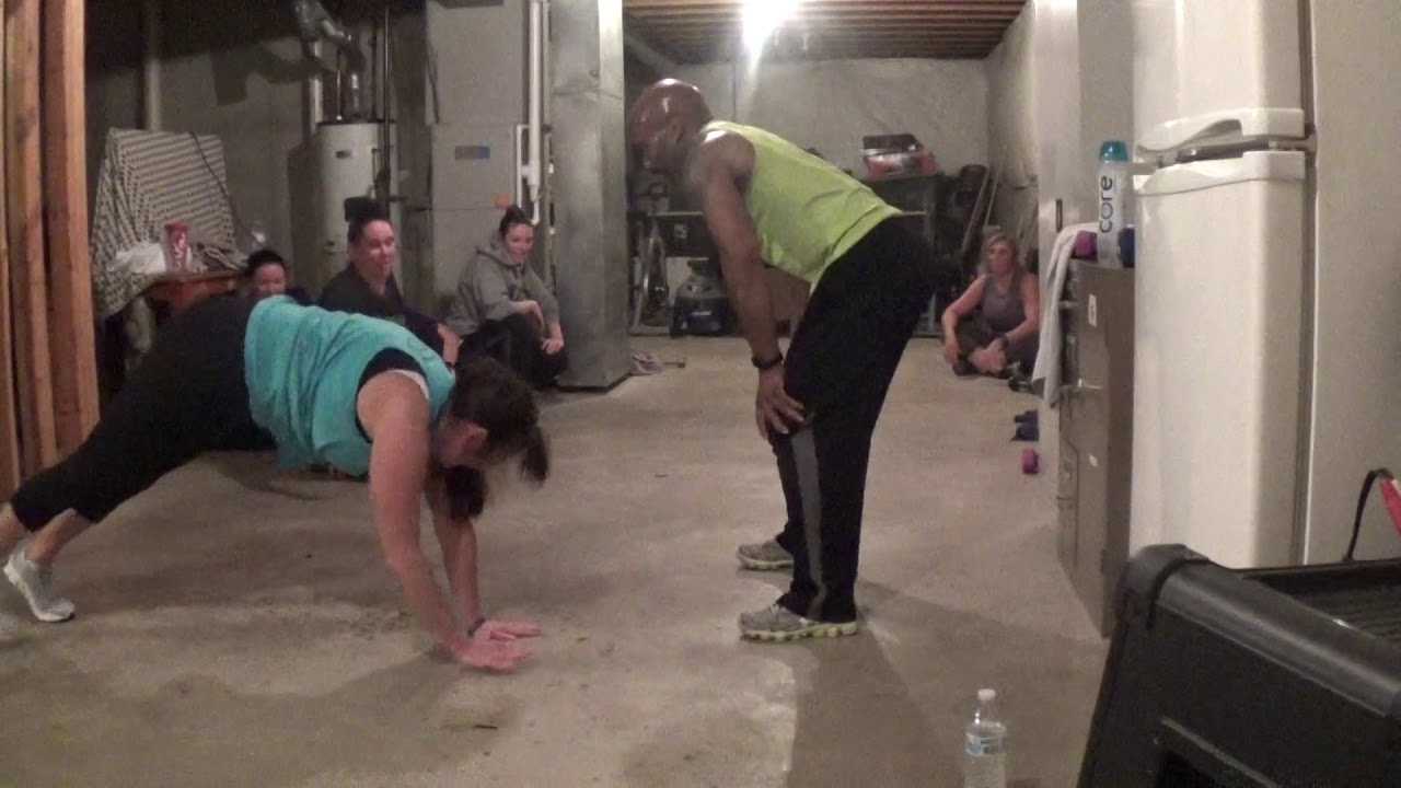 CUPID SHUFFLE PLANK WORKOUT!!DEBBIE BREAKS WILLITARY RECORD THAT ERIN ...
