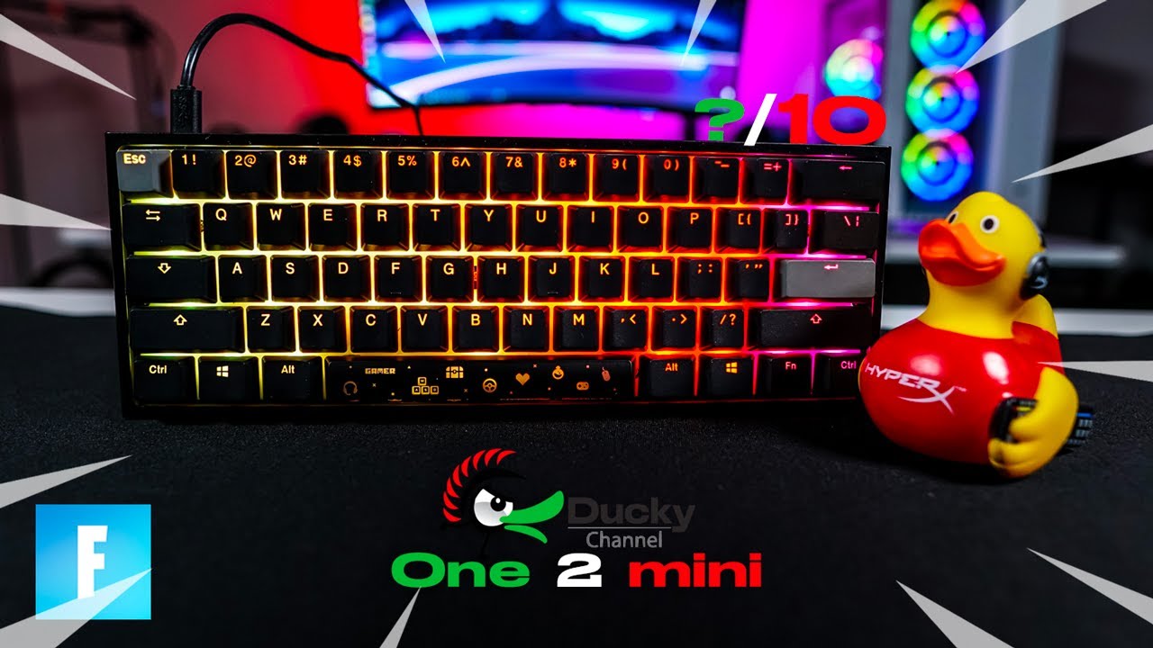 Ducky One 2 Mini RGB Mechanical Keyboard (blue switches) /unboxing ...