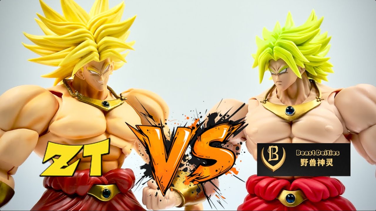 ZT Studios Broly VS Beast Deities Broly Comparison - YouTube
