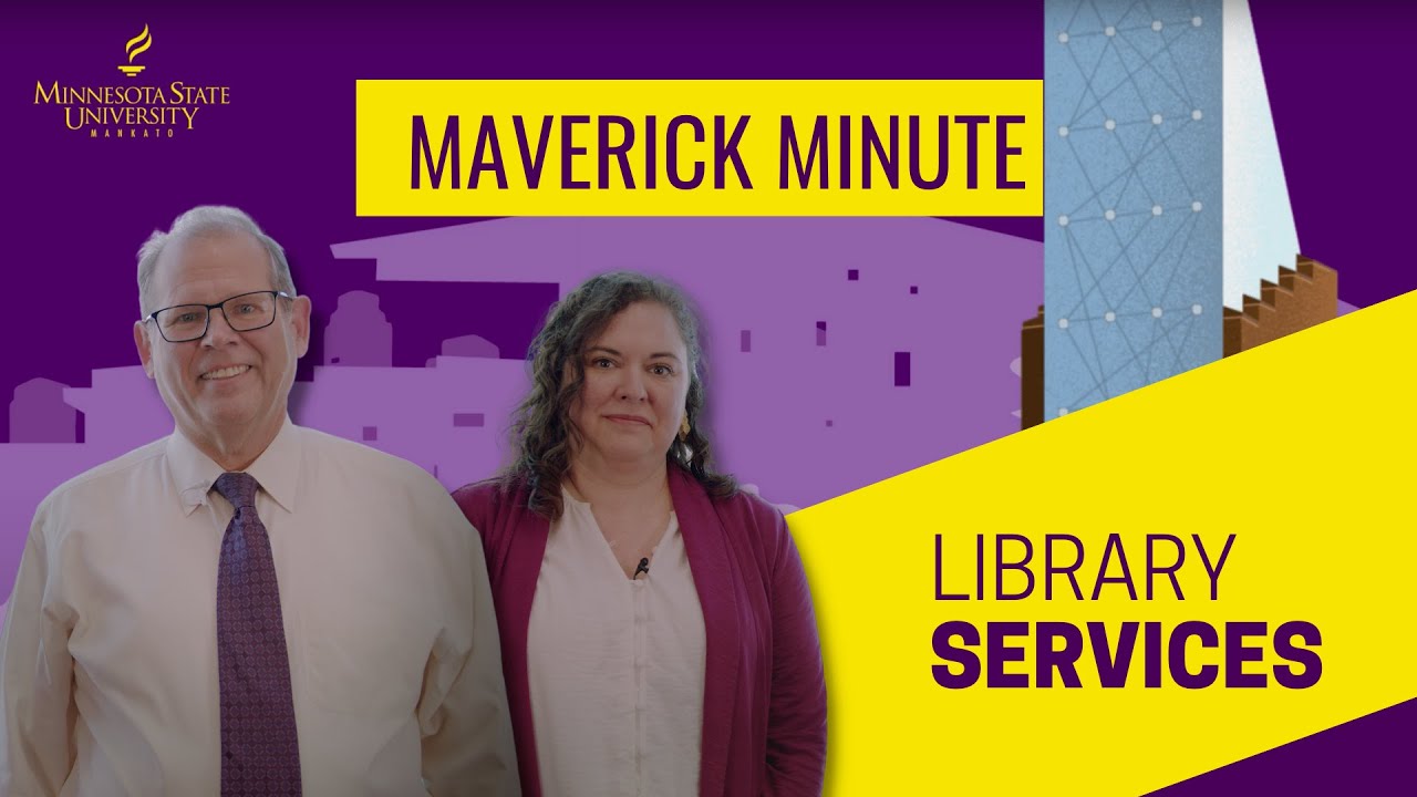 Maverick Minute: Library Services - YouTube