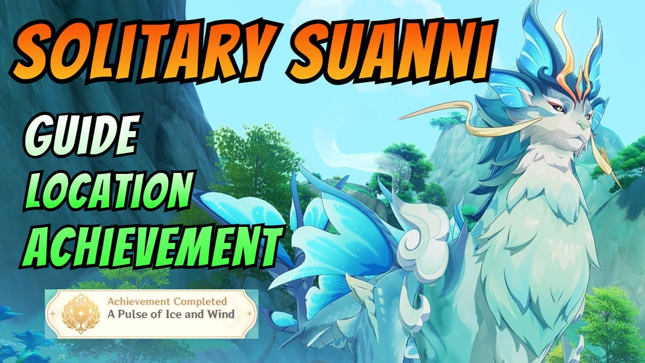 Solitary Suanni [Deer Boss] Guide & Achievement - Genshin Impact - YouTube