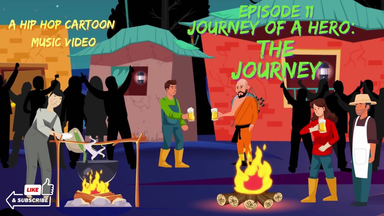 Journey of a Hero: The Journey [Audiovisual Cartoon Music Video] - YouTube