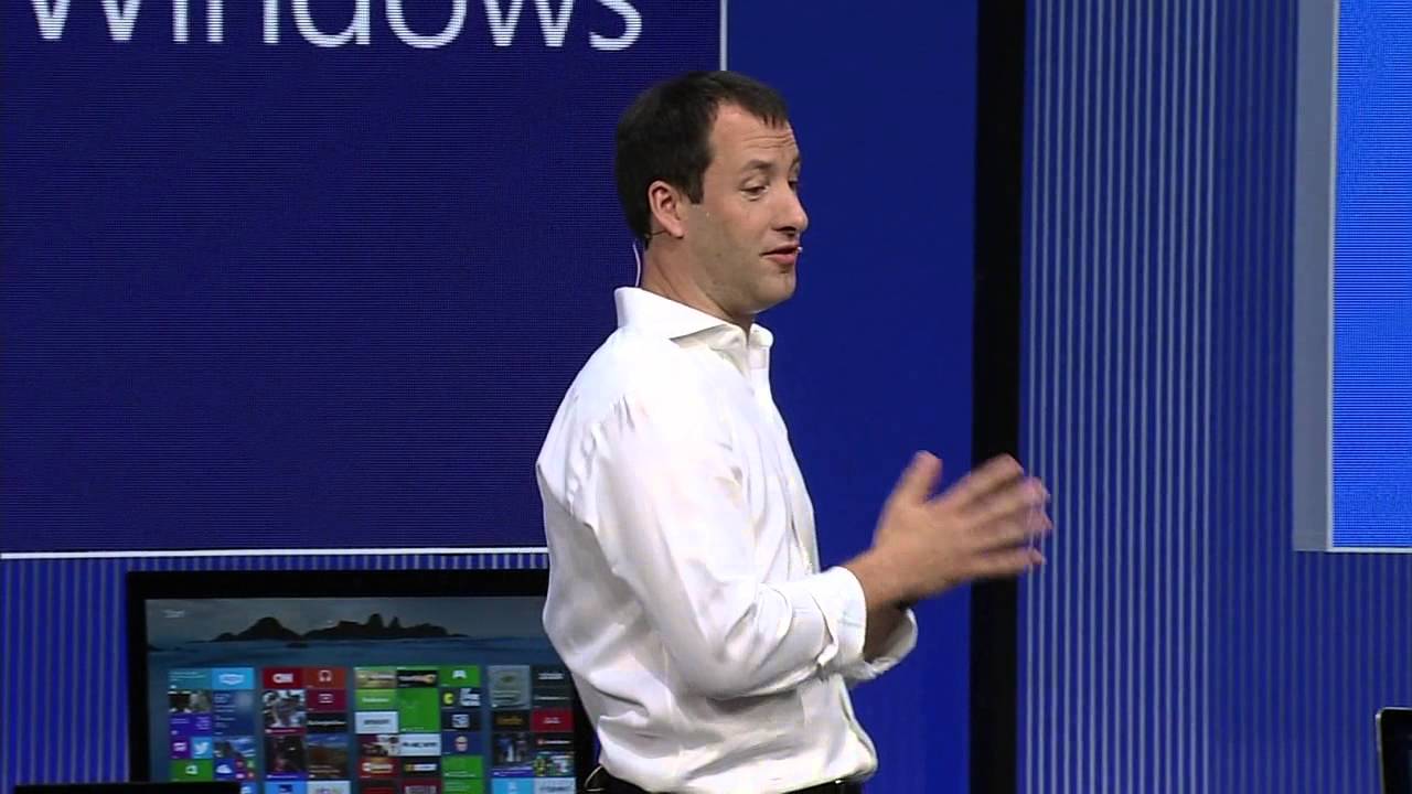 Microsoft's Build 2013 Day 1 Keynote, Part 16 - YouTube
