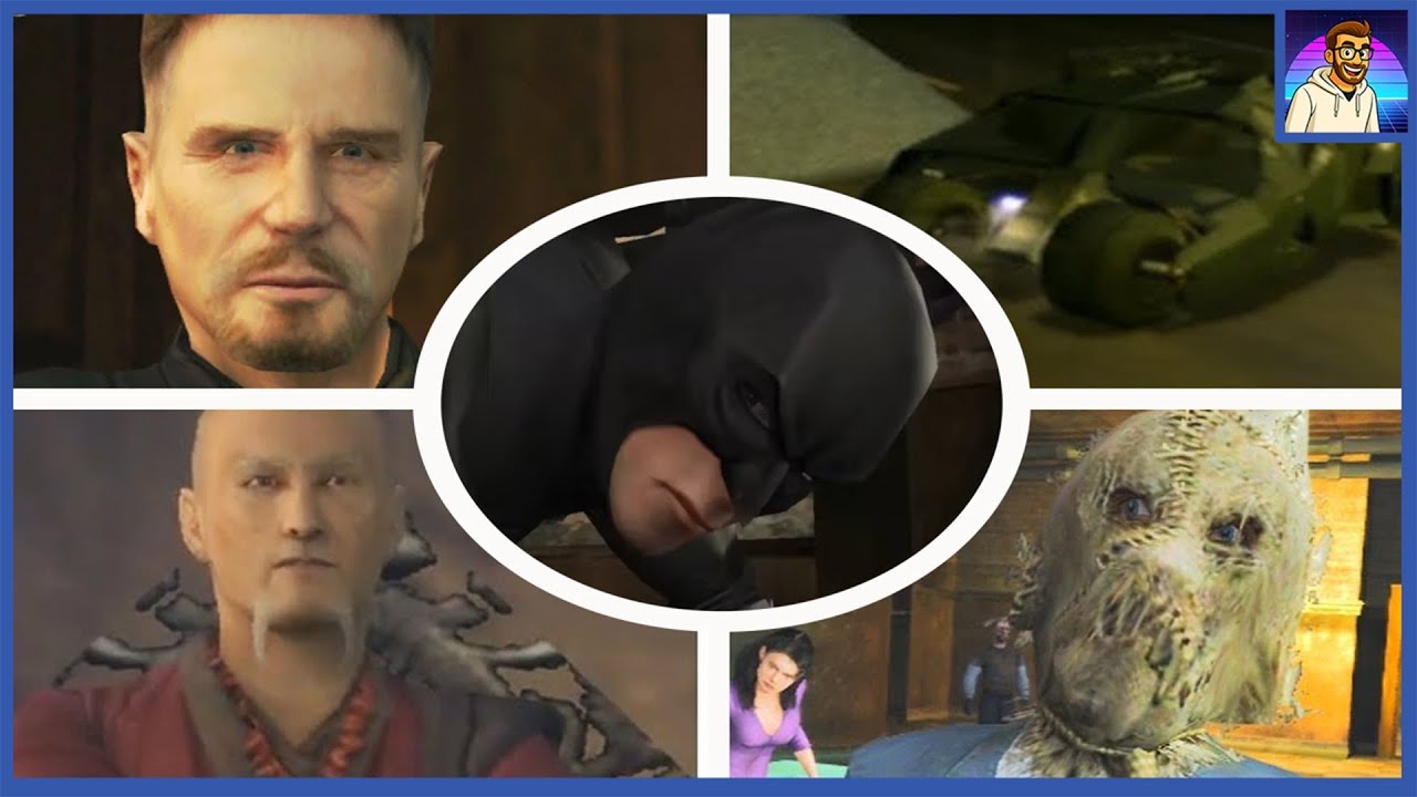 Batman Begins - All Bosses + Ending - YouTube