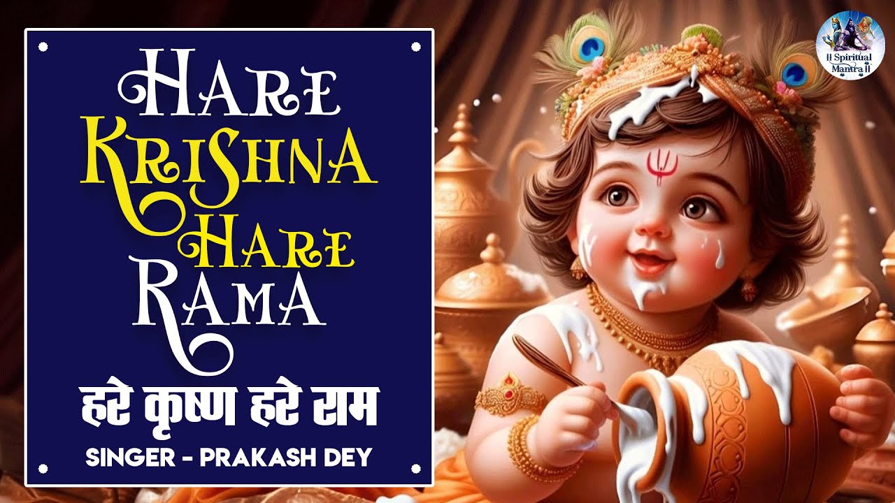 Chanting Hare Krishna Hare Rama by Prakash Dey | Maha Mantra (हरे कृष्ण ...