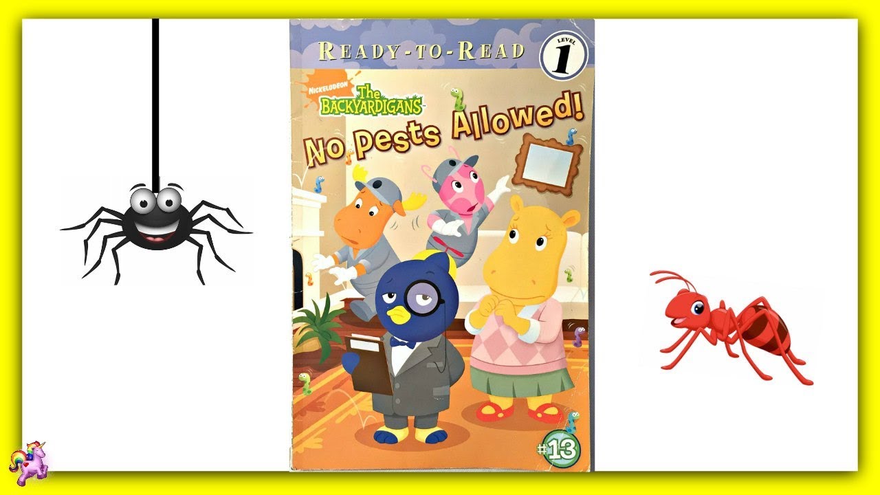 THE BACKYARDIGANS "NO PESTS ALLOWED!" - Read Aloud Storybook for kids ...