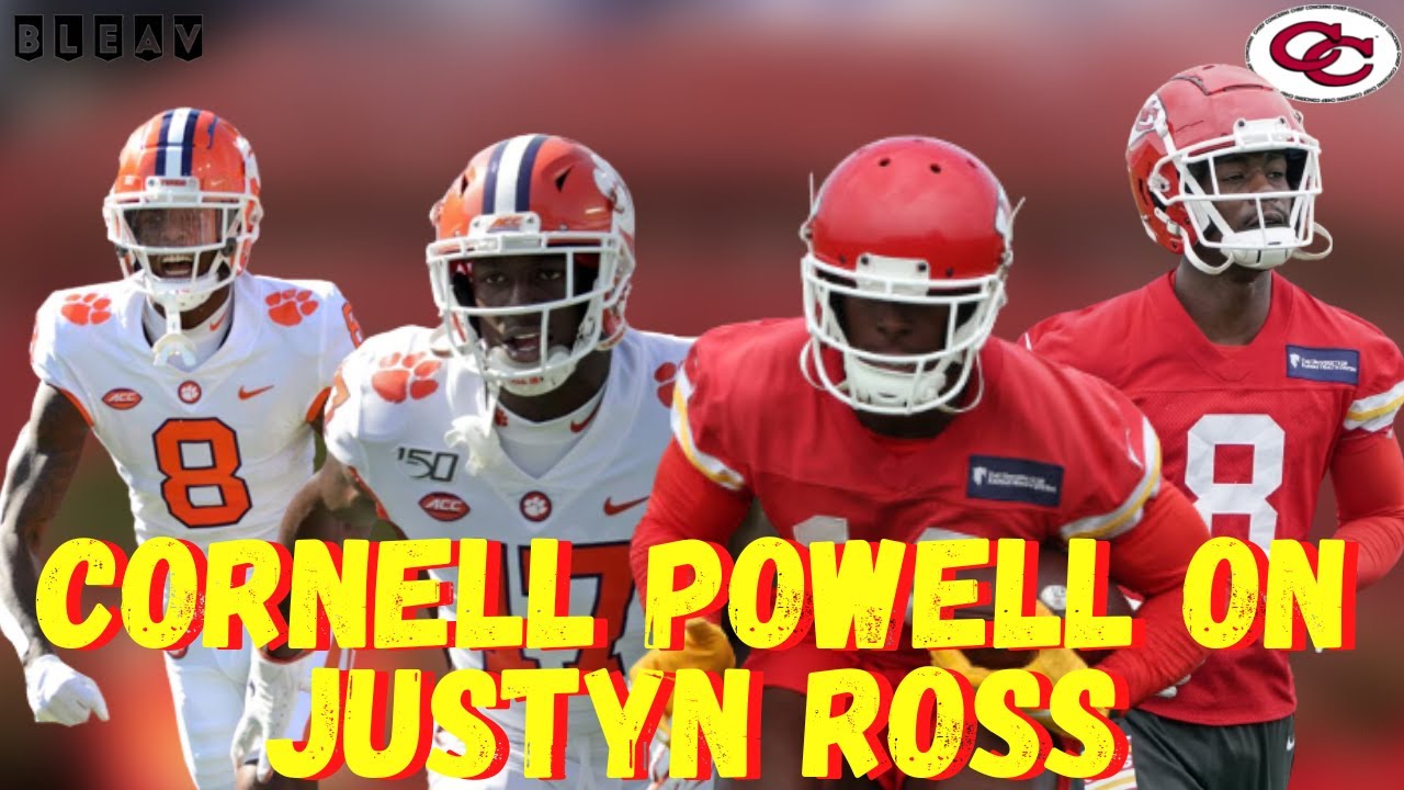Chiefs WR Cornell Powell Talks About Playing With Clemson Teammate ...