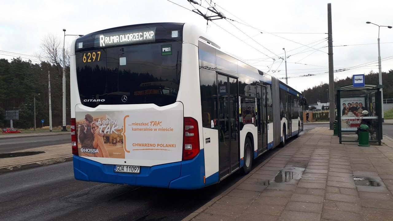 [PKS Gdynia] Mercedes-Benz O530G Citaro C2 #6297 - linia R, kierunek ...