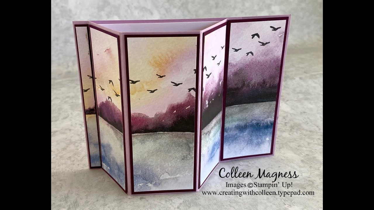 New Horizons Bay Window Card - Simple to Stepped Up! - YouTube